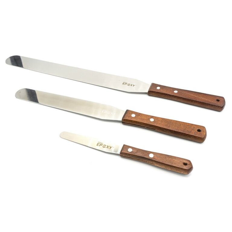 Epoxy Resin Mixing Spatula Stainless Tools | CHILL EPOXY