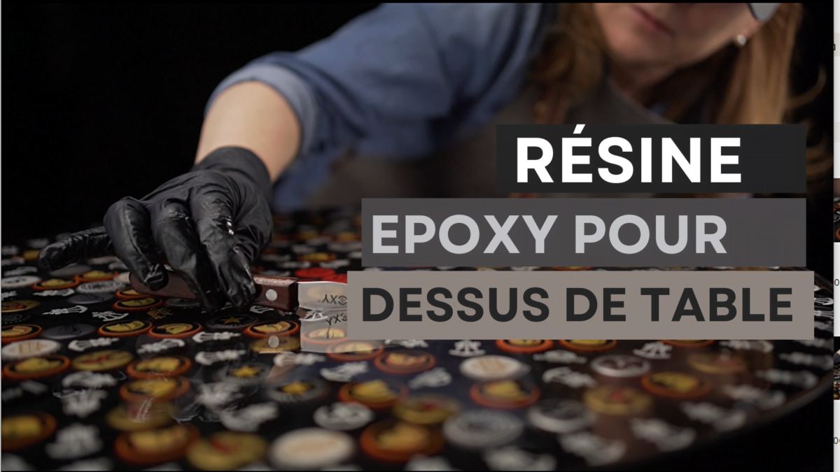 Comment ajouter de l'époxy sur un dessus de table | CHILL EPOXY