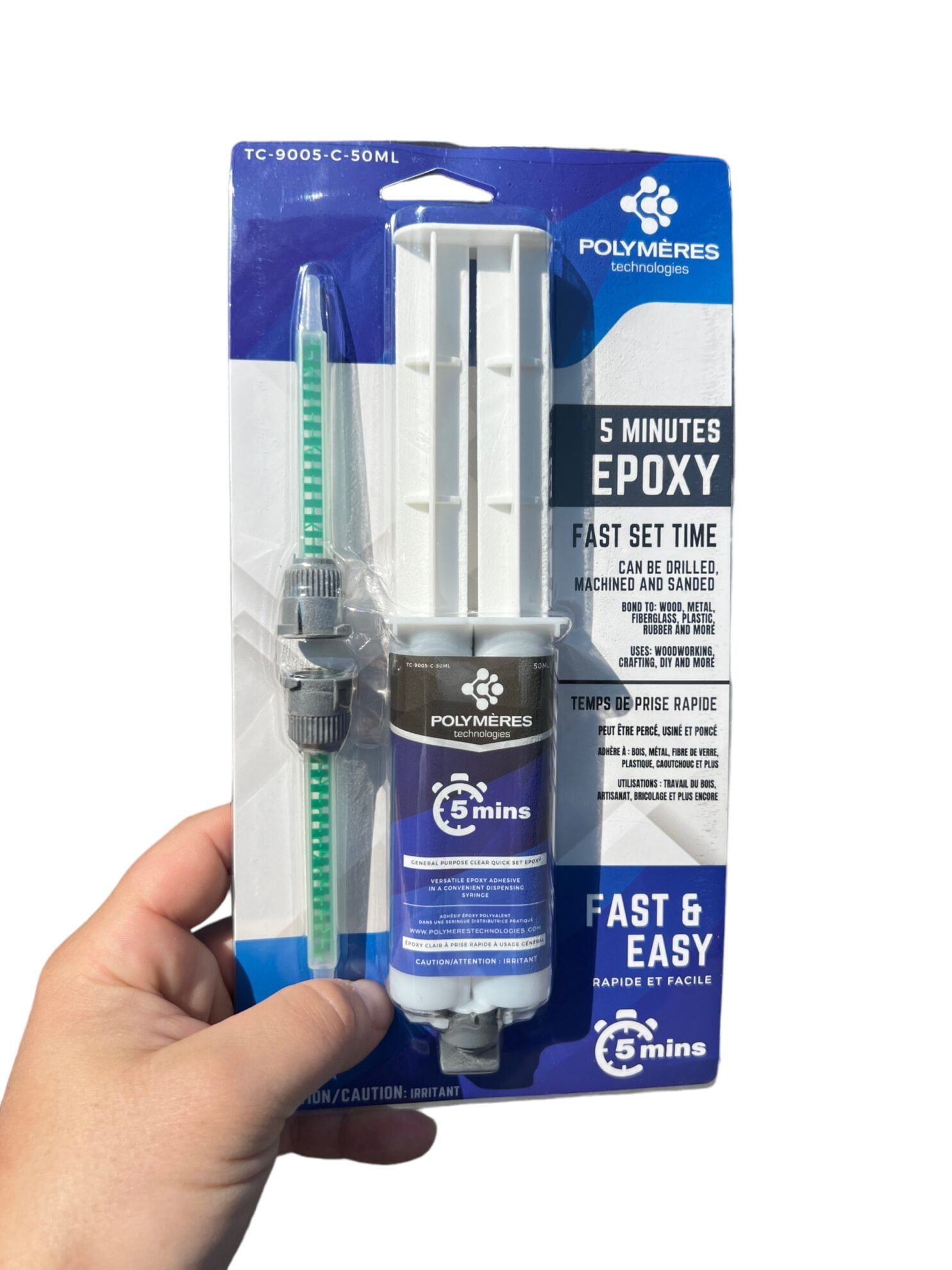 Fast-setting & Instant Bonding Epoxy resin | 5 Min Epoxy | CHILL EPOXY